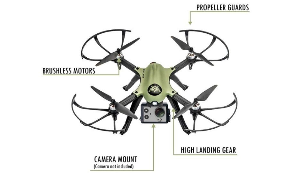 Altair Aerial Blackhawk Review: Best Action Camera Drone Under $200 ...