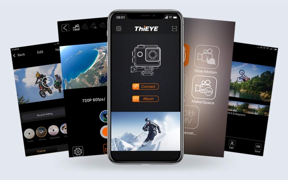 ThiEYE T3 4K Waterproof Action Camera Review | Aerofly Drones