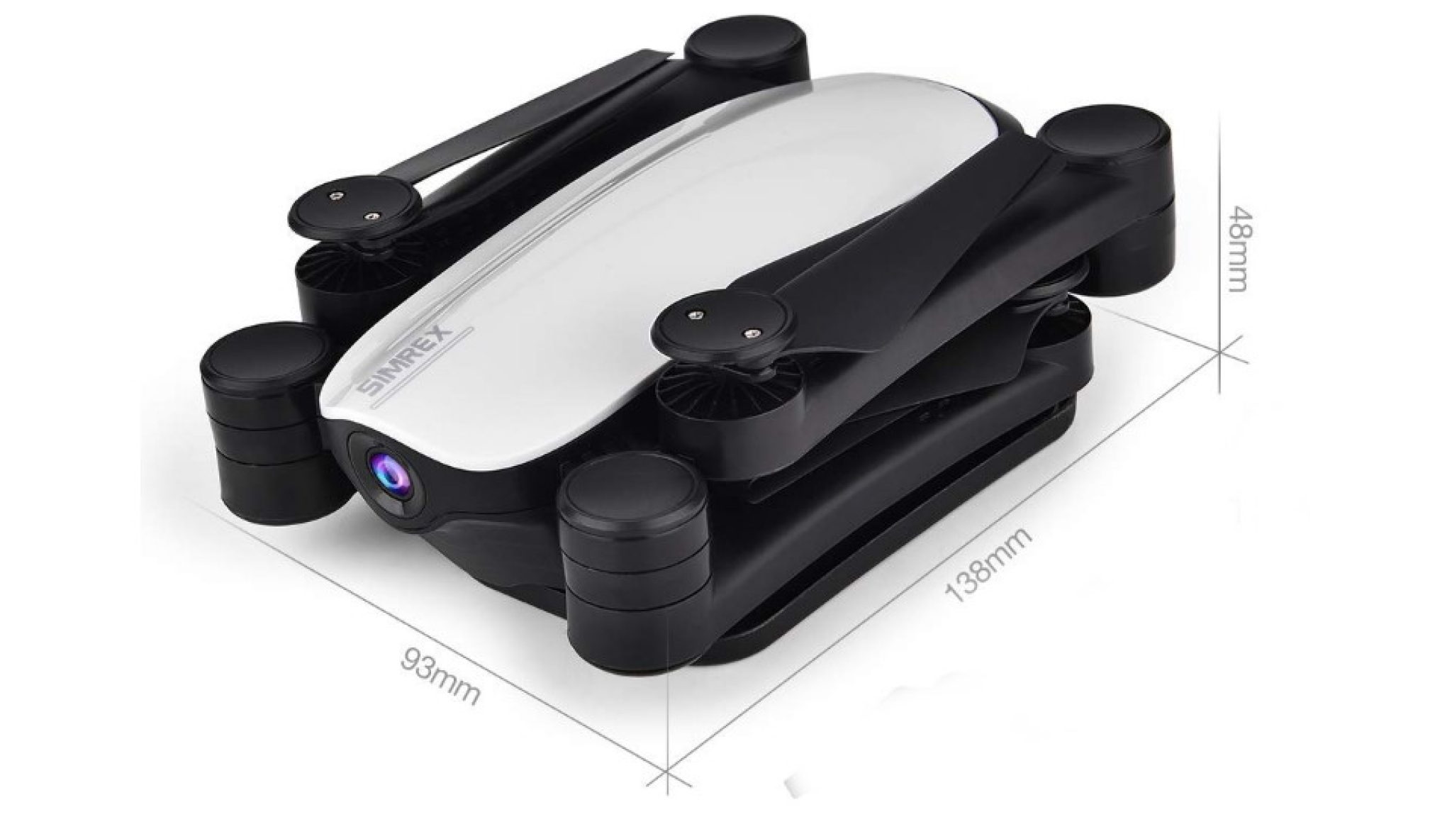 SIMREX X900 Review: Budget Foldable Camera Drone Under $100 - UAV Adviser