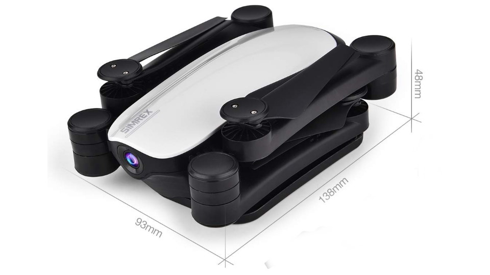 SIMREX X900 Review: Budget Foldable Camera Drone Under $100 - UAV Adviser